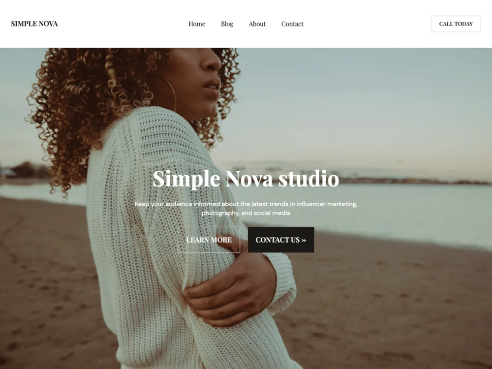 Simple Nova — Free WordPress Theme | TemplateWitch — TemplateWitch